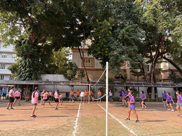 Inter – House Throwball Competition 2025 – MHS for Girls